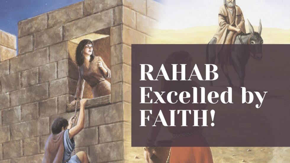Rahab, Excelled by Faith! | Global AIM USA